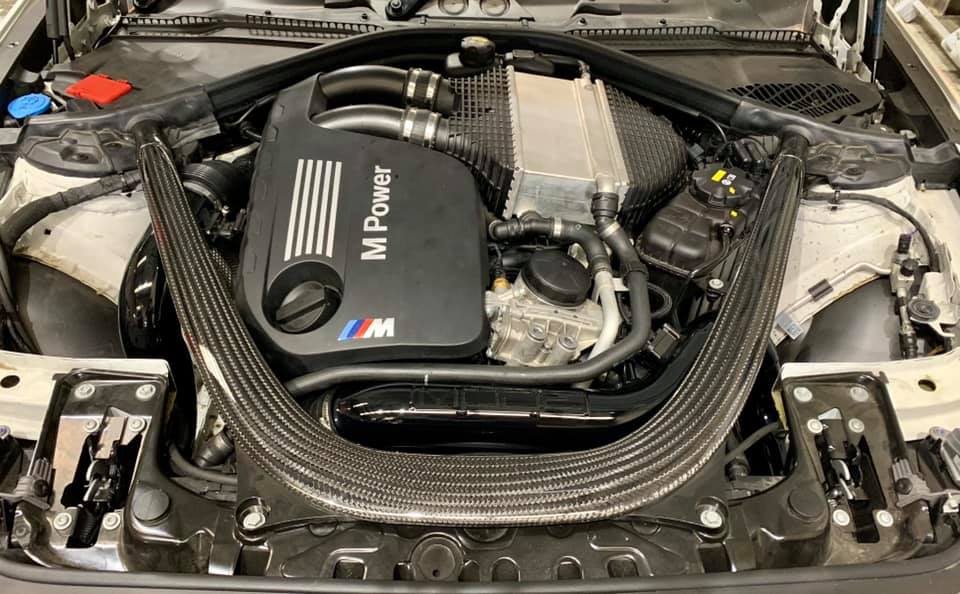 MODE Air+ Front Mounted Intake & Charge Pipe Kit for BMW M2 Competitio ...