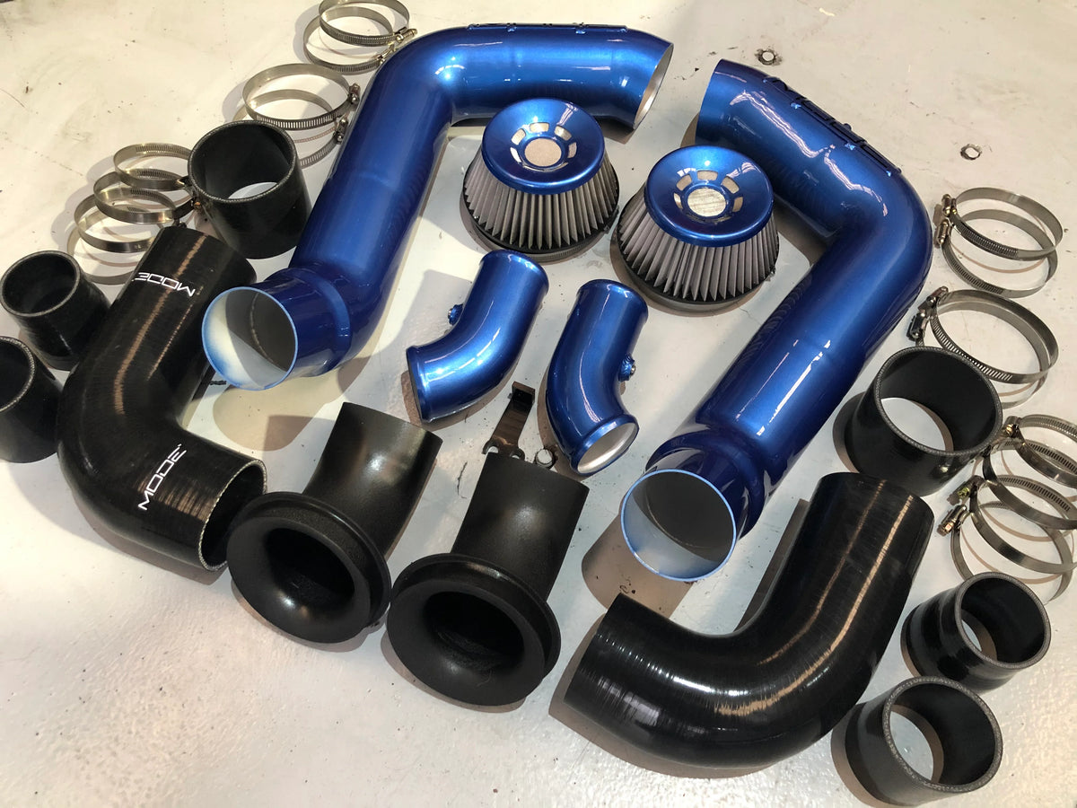 MODE Air+ Front Mounted Intake & Charge Pipe Kit for BMW M5 F10 M6 F06 ...